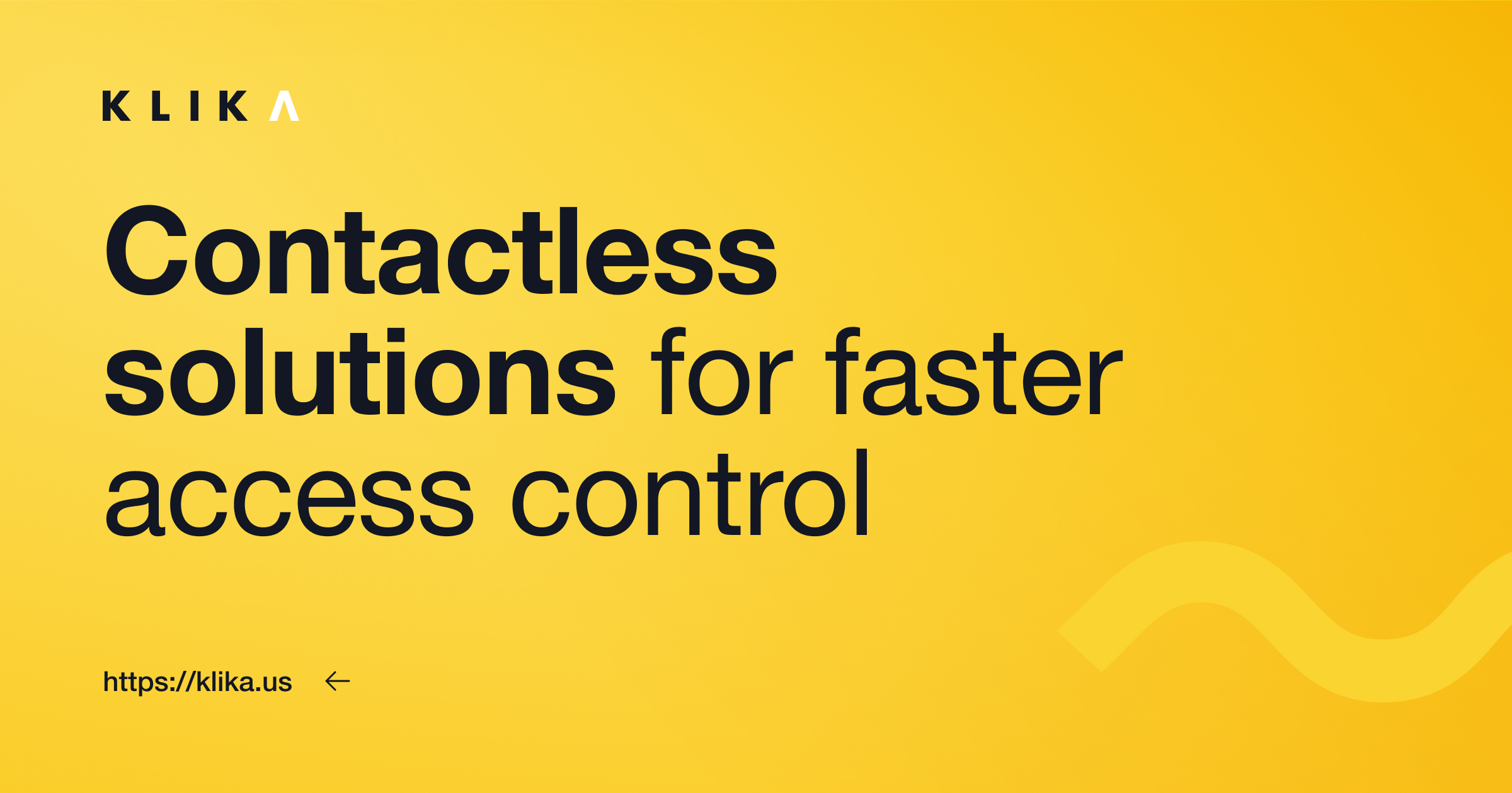 Contactless solutions for faster access control